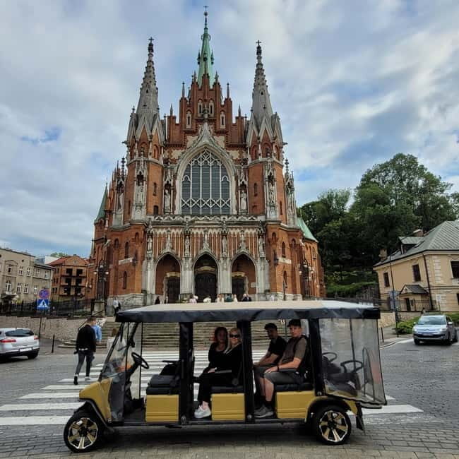 Krakow: City Sightseeing Tour by Electric Buggy Golf Cart - Schindler’s Factory and the Industrial Heritage