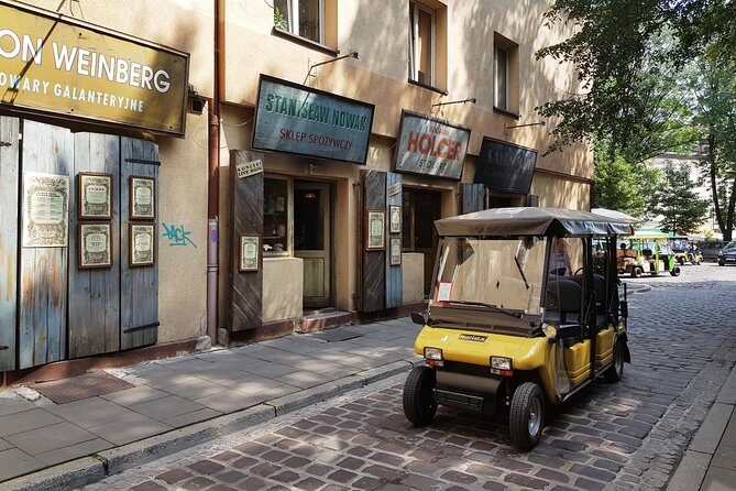 Krakow Grand City Tour by golf cart - All 3 districts - The Experience on the Ground