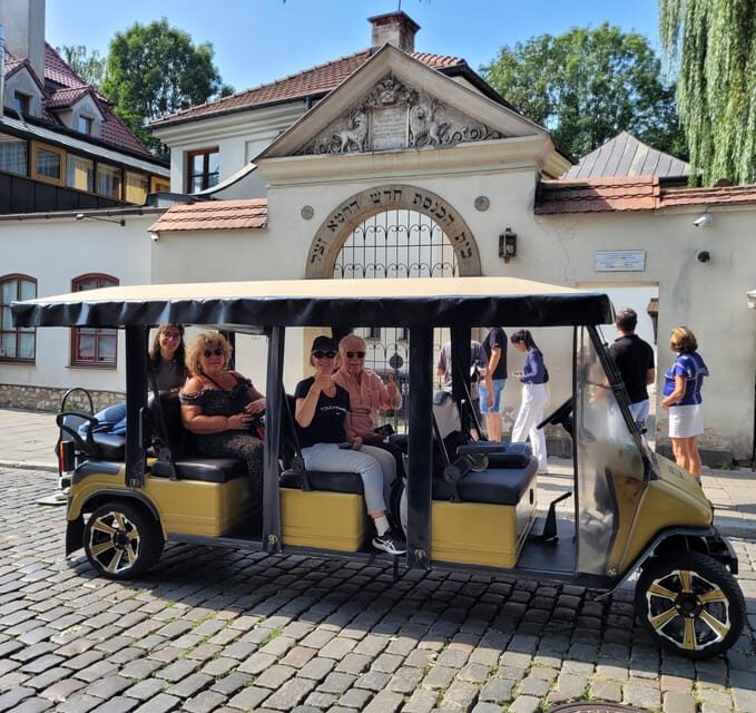 Krakow: Jewish Quarter and Ghetto tour by electric golf cart - Key Points