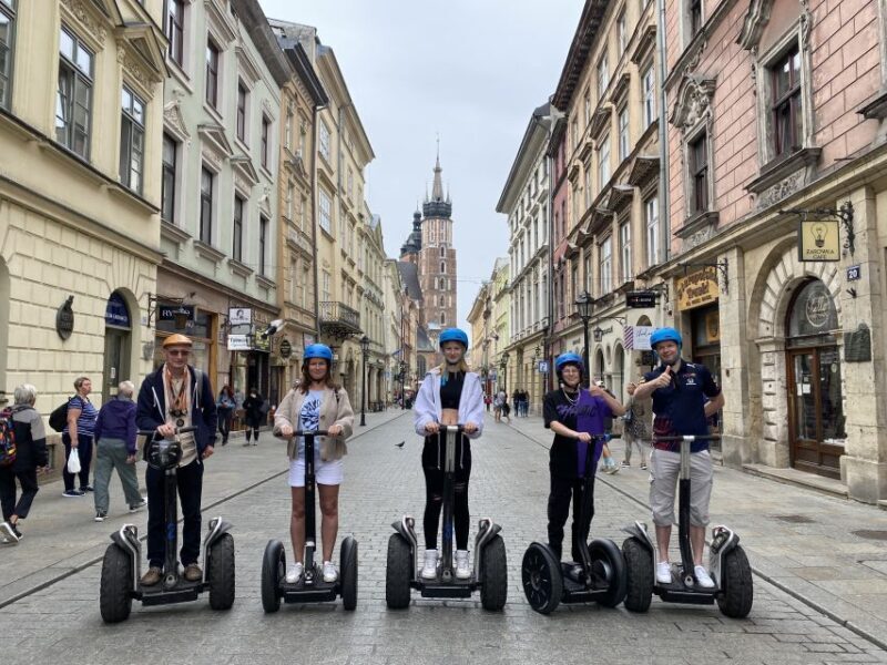 Krakow Old Town Segway Tour  2H of History, Fun & Discovery - Key Points