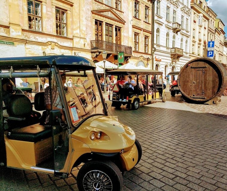 Krakow: Old Town Sightseeing Tour by Electric Golf Cart - Key Points