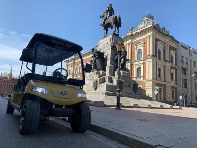 Krakow: Regular Extended City Sightseeing Tour By Golf Cart - Itinerary Breakdown: What You’ll See