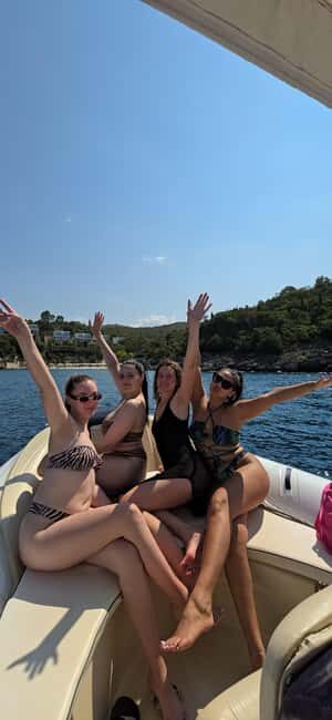 Ksamil Pigeon Cave Snorkeling free Drinks Speedboat In Group - The Sum Up
