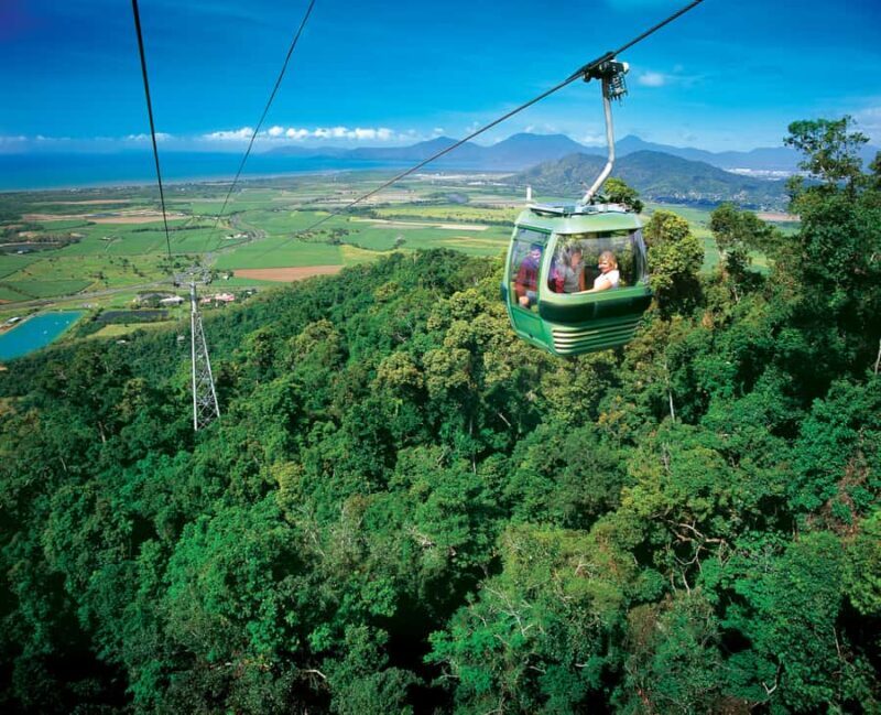 Kuranda Skyrail and Scenic Rail including Artillery Museum - Key Points  
