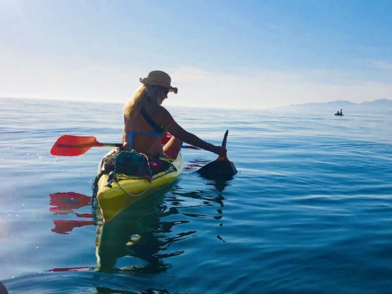 La Herradura: Cerro Gordo Natural Park Kayak & Snorkel Tour - The Itinerary in Detail