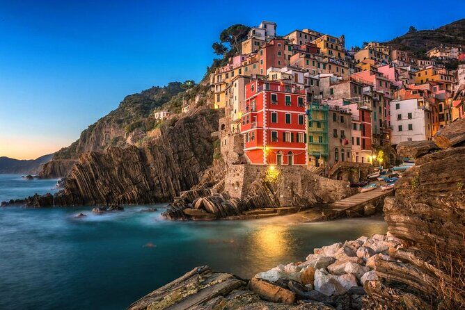 La Spezia : Cinque Terre boat tour day or sunset with aperitif - Key Points