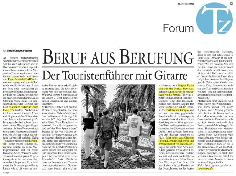 La Spezia: Guided Walking Tour with Italian-Inspired Music - Key Points