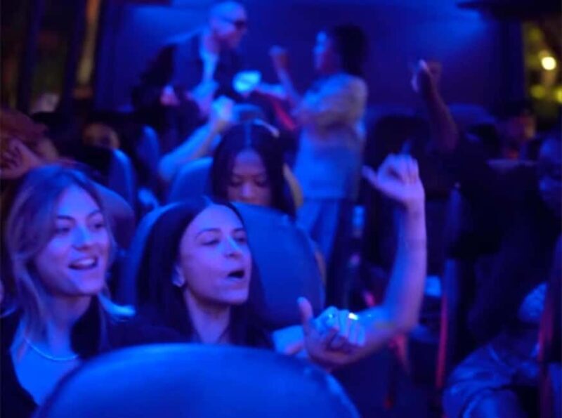 LA: TMZ Hollywood Bar and Club Tour with Onboard DJ - Key Points