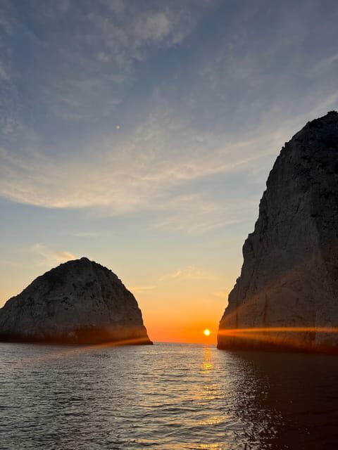 Laganas: Myzithres sunset experience with VIP speedboat - Key Points