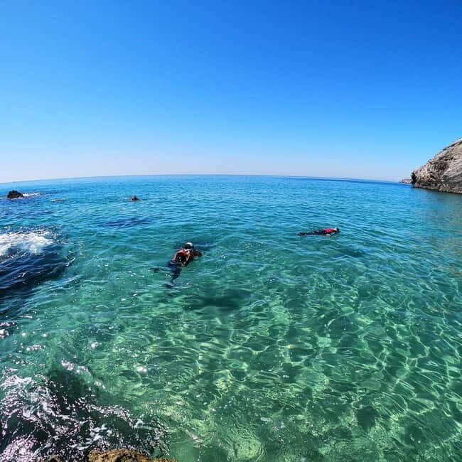 Lagos: Algarve Coasteering and Snorkeling Adventure - In Close