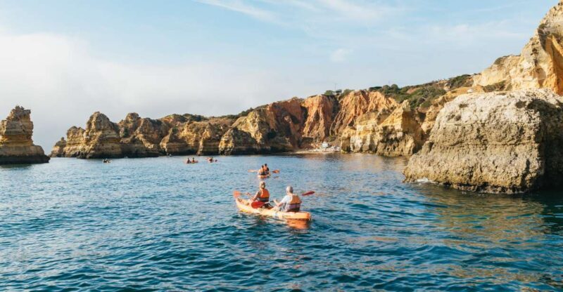 Lagos: Kayak Experience - Exploring the Algarve Coast by Kayak and Boat