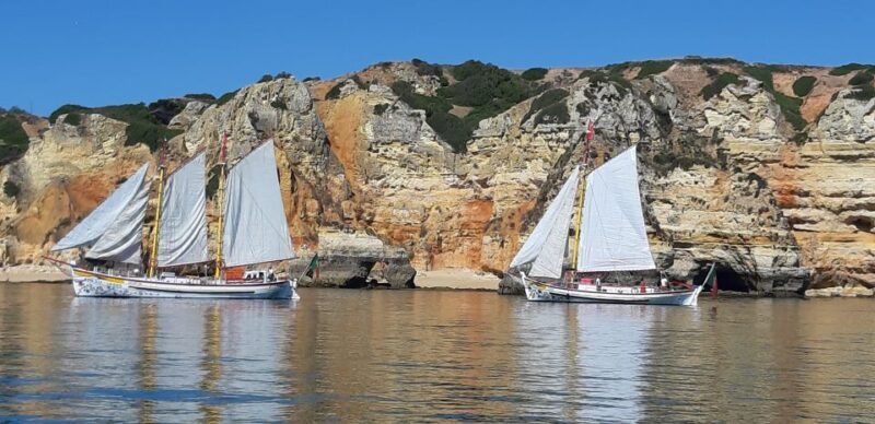 Lagos: Ponta Piedade Sail & Caves Cruise w/Portuguese Tapas - An Elegant and Authentic Algarve Adventure