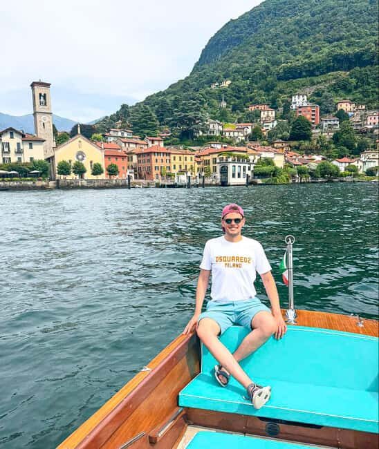 Lake Como: Classic Wooden Boat Cruise Shared Tour - Key Points