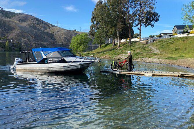 Lake Dunstan and Carrick Winery: Boat and eBike Adventure - Key Points