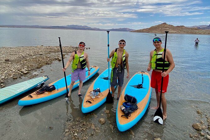 Lake Mead Paddle Board RentalDirect Beach Access & Flexible Time - Key Points