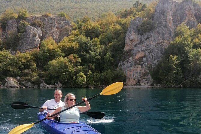 Lake Ohrid Kayaking with beach and BBQ Lunch - Returning and Reflection