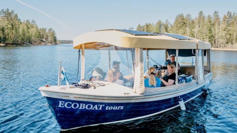 Lake Saimaa story cruise by Ecoboat in Puumala - Wildlife and Nature Highlights