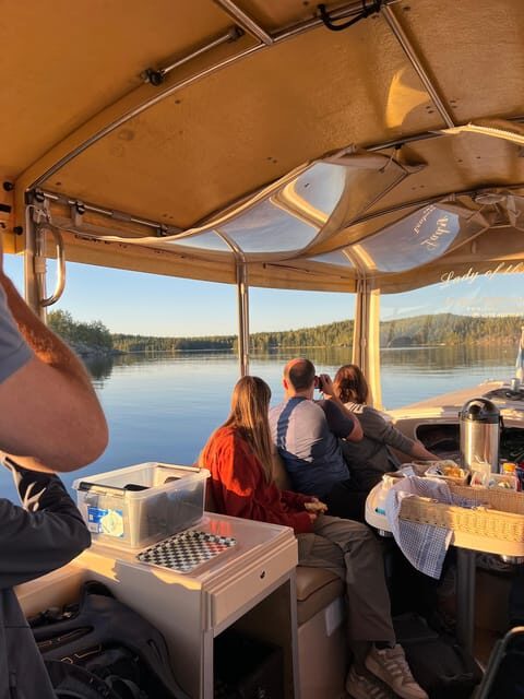 Lake Saimaa story cruise by Ecoboat in Puumala - The Experience of Captain Arto