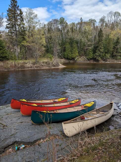 Lake Superior: Maple Island Guided Canoe Tour with Snack - Key Points