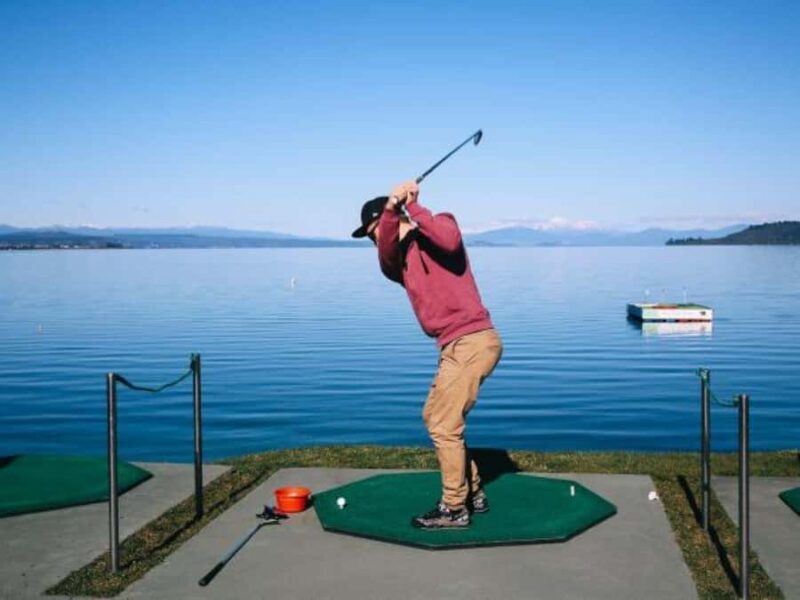Lake Taupo: Hole in One Golf or Ball Blaster Challenge - Key Points