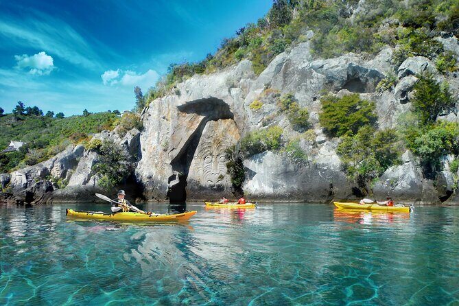 Lake Taupo - Maori Rock Carvings Package (Mountain Biking & Kayaking) - Exploring Lake Taupo with a Unique Combo of Land and Water