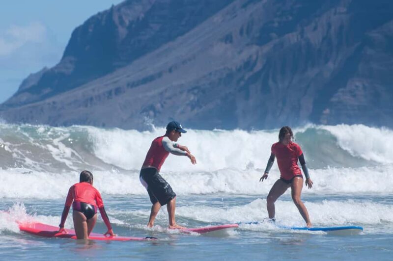 Lanzarote: Famara Private Surf Lesson with a real Pro - The Sum Up
