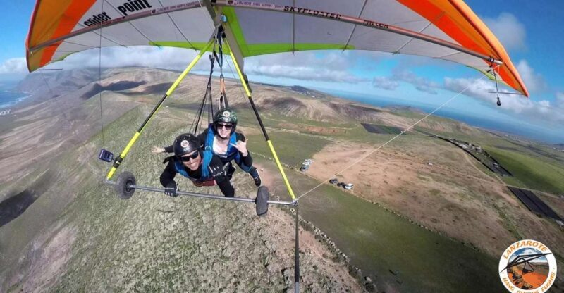 Lanzarote Hang Gliding Tandem Flights - The Experience and the Guides
