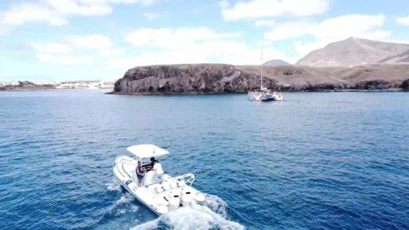 Lanzarote: Private boat Trip 2:30h - Key Points