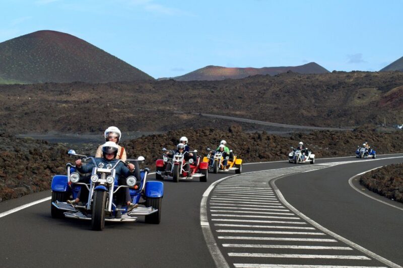 Lanzarote: three wheeler trike tour for three people - What to Expect at the Start