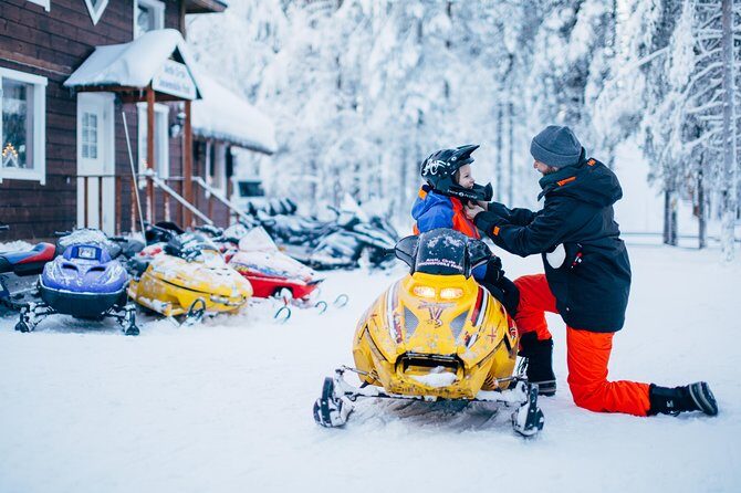 Lapland Family Snowmobile Safari from Rovaniemi - The Itinerary in Detail