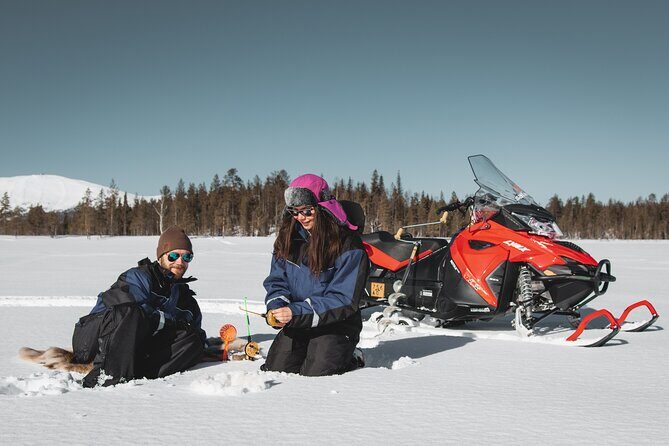 Lappish Lunch Break -Snowmobiling, ice fishing and tasty food - Why This Tour Offers Great Value