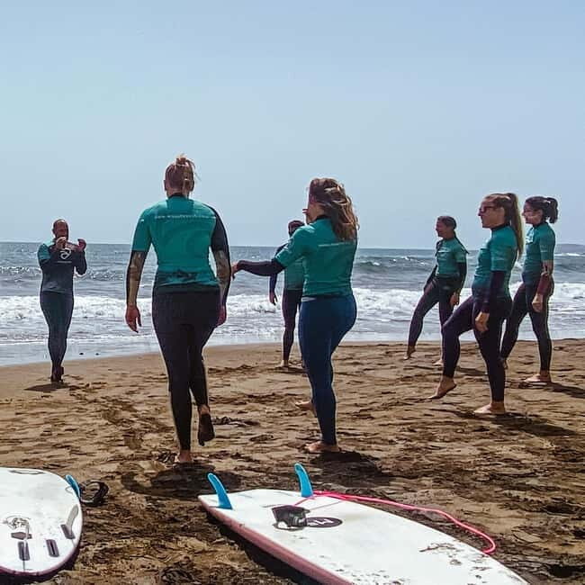 Las Palmas de Gran Canaria: Group surf lessons on La Laja beach - The Sum Up