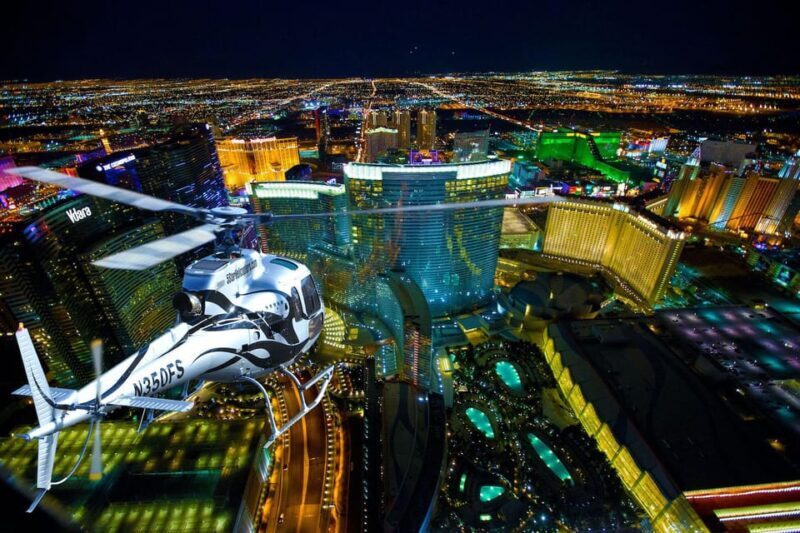 Las Vegas: Nighttime Helicopter Flight over the Strip - FAQ