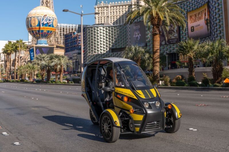 Las Vegas: Ultimate Las Vegas Tour in a Talking GoCar - Exploring Las Vegas in the Electric GoCar: What to Expect