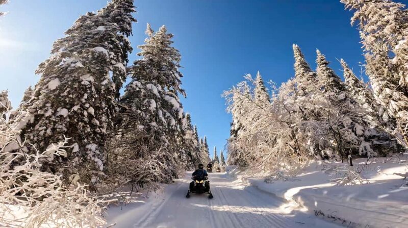 L'Ascension: Snowmobiling Upper Laurentians 2hrs - Key Points