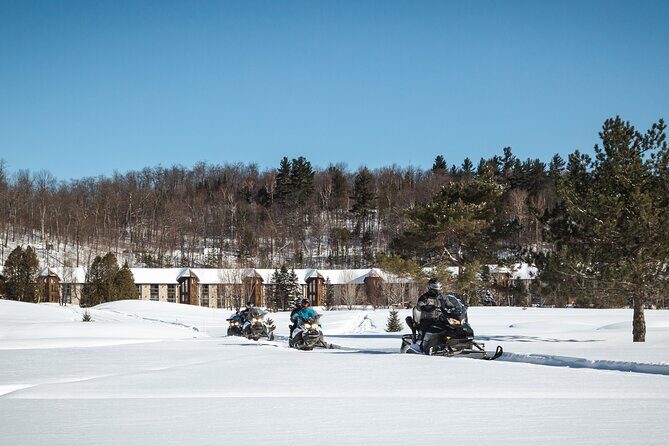 Laurentians: Guided excursion by snowmobile - What to Expect from the Snowmobile Tour in the Laurentians
