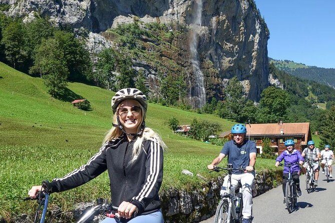 Lauterbrunnen Valley Waterfalls E-bike Tour with Swiss Picnic - Key Points
