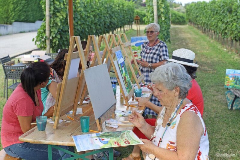 Lazise: Painting Expereince with Wine and Local Food Platter - FAQ