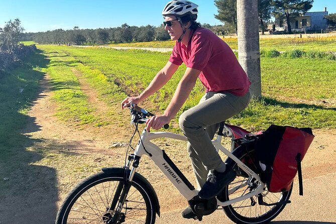 Lecce to Galatina E-Bike: Olive Mill & Wine Tasting + Taxi back - Key Points