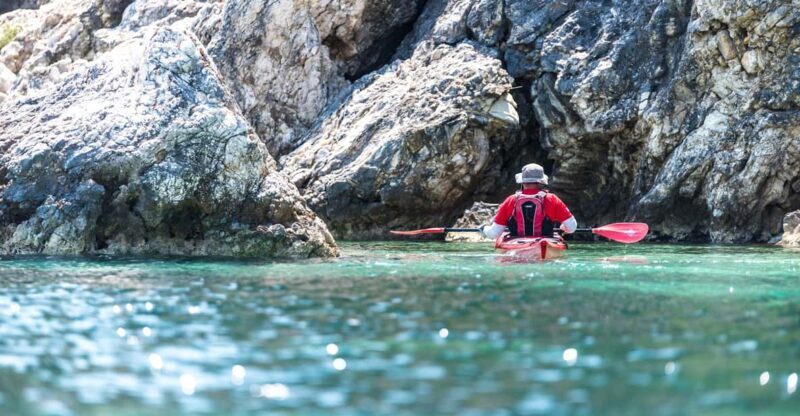 Lefkada: Blue Cave Kayak Tour with a Taste of Greece - The Sum Up