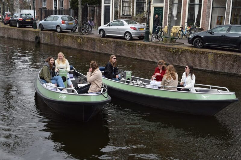 Leiden: Electric Boat Rental - Key Points