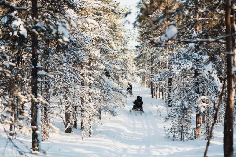 Levi: 3 Hour Snowmobile Safari Around Levi with Coffee Break - The Itinerary Breakdown