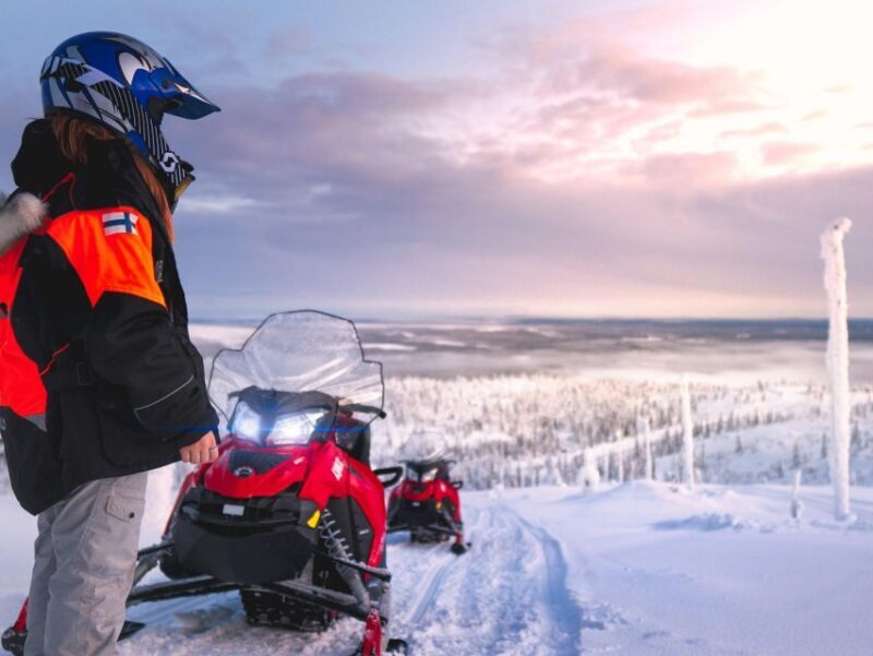Levi: 4 Hour Snowmobile Safari to the Fells in Levi - Key Points