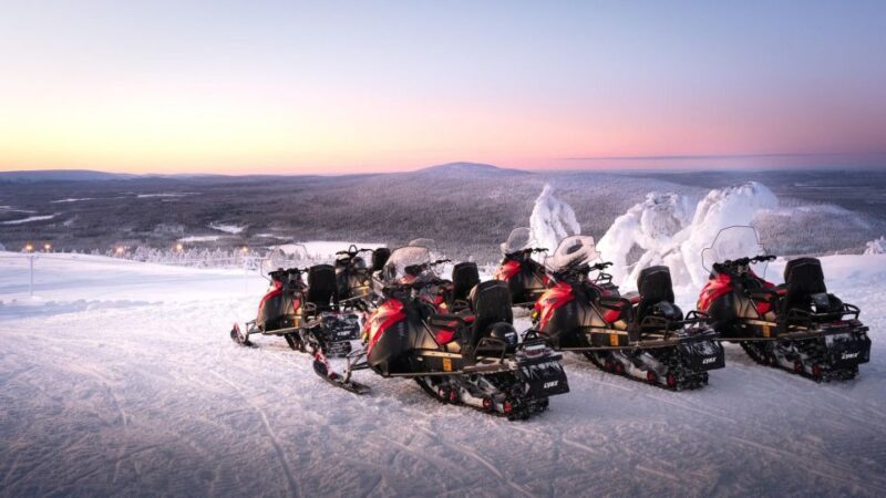 Levi: 4 Hour Snowmobile Safari to the Fells in Levi - What You Can Expect from the Tour