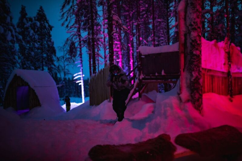 Levi: Arcandia | Outdoor Laser Tag + Park Side - Key Points