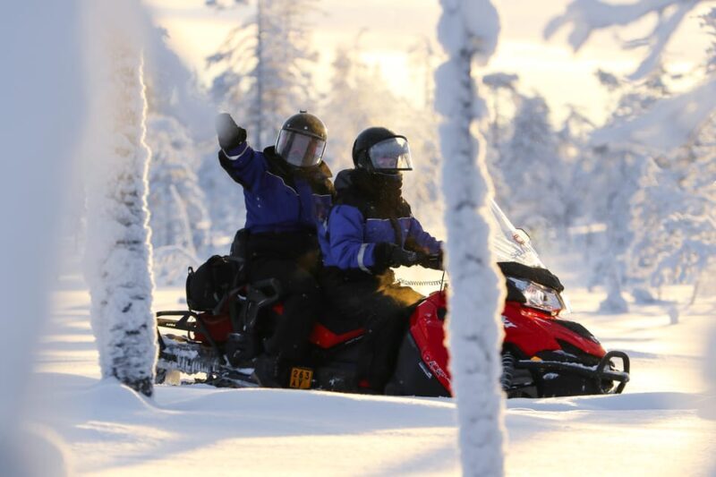 Levi: Easy Snowmobile Safari into the Nature - Key Points