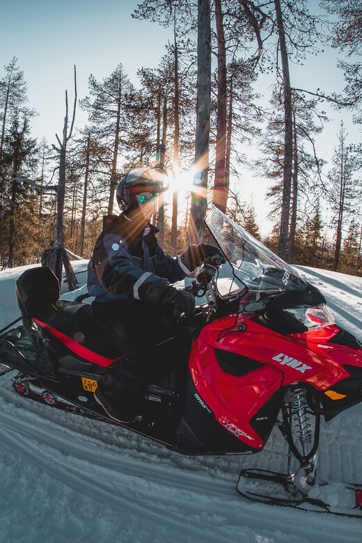 Levi: Easy Snowmobile Safari into the Nature - An Overview of the Experience