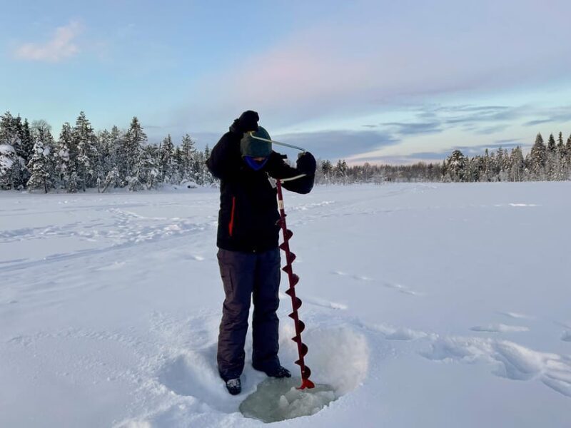 Levi: Ice Fishing Trip in a small group - Key Points