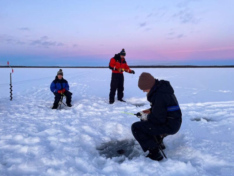 Levi: Ice Fishing Trip in a small group - A Deep Dive into the Levi Ice Fishing Tour