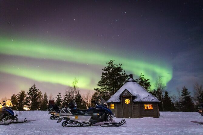 Levi Northern lights by snowmobile - The Experience in Detail